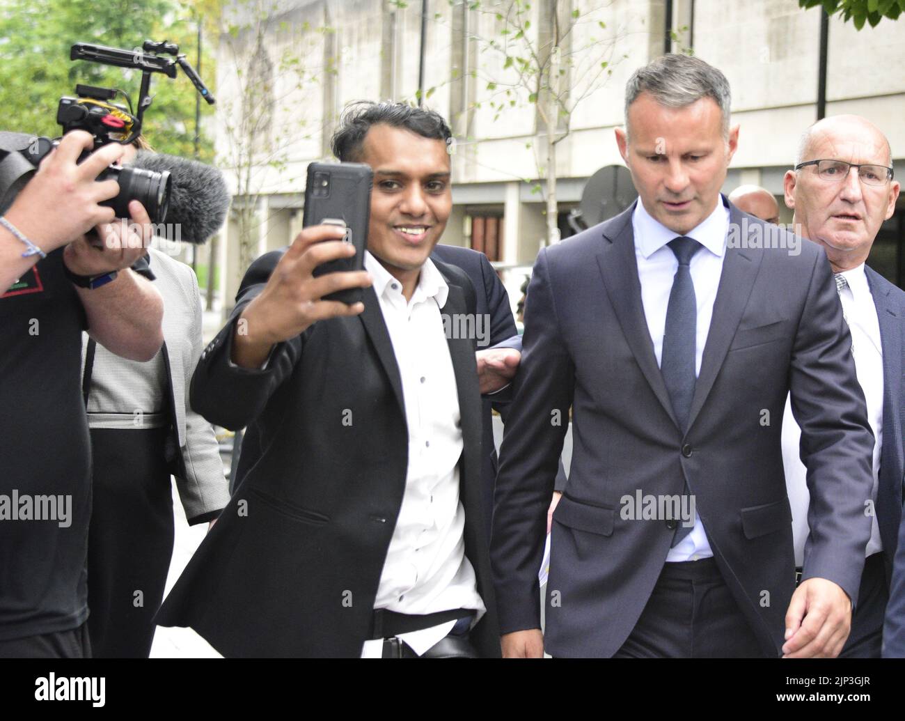 Manchester, UK. 15th August, 2022. Former Manchester United footballer ...