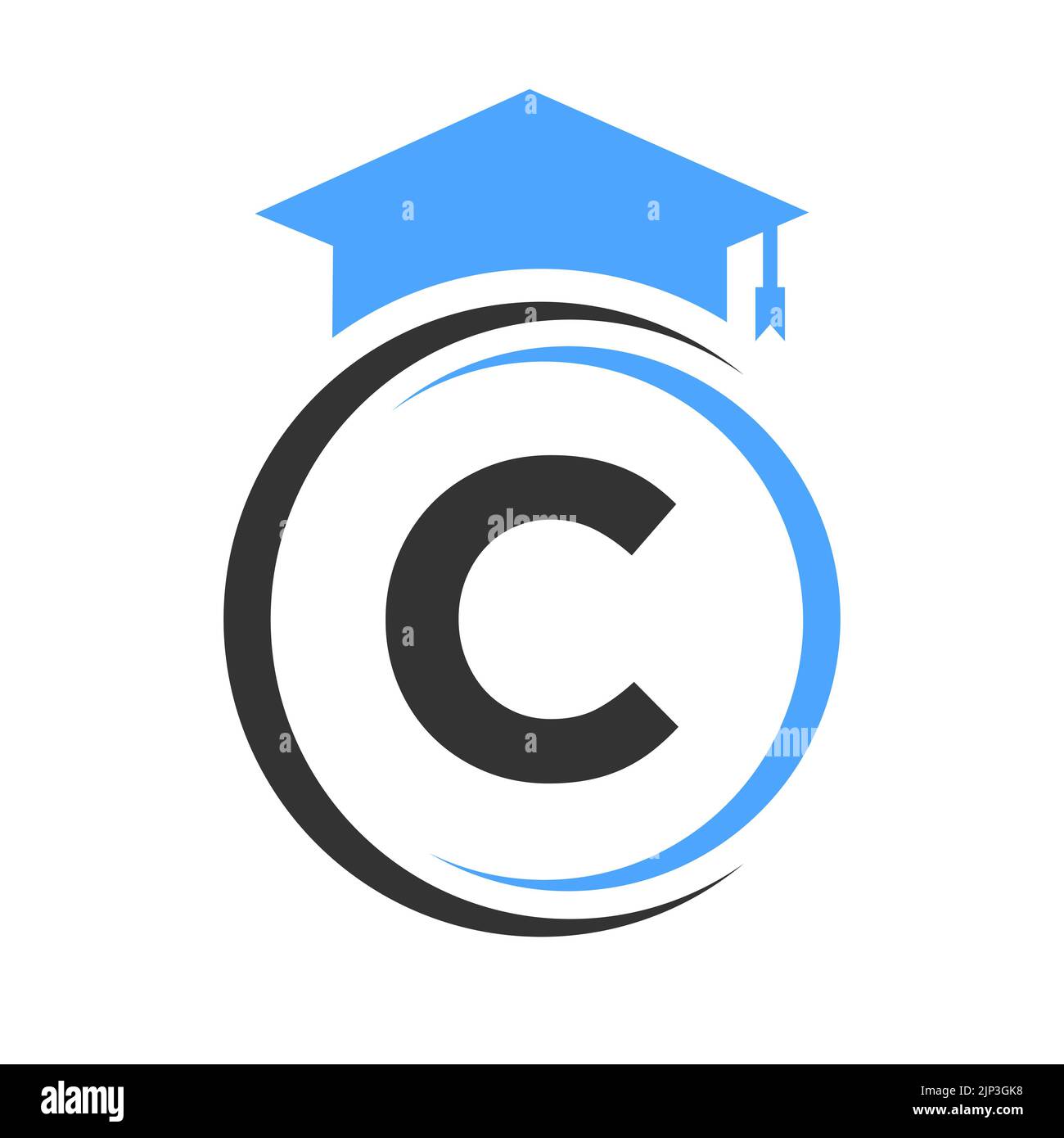 Letter C Education Logo Template. Education Logotype Concept With ...
