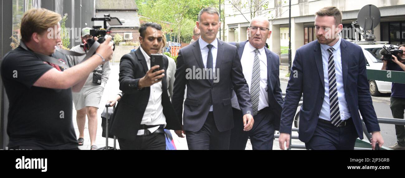 Manchester, UK. 15th August, 2022. Former Manchester United footballer ...