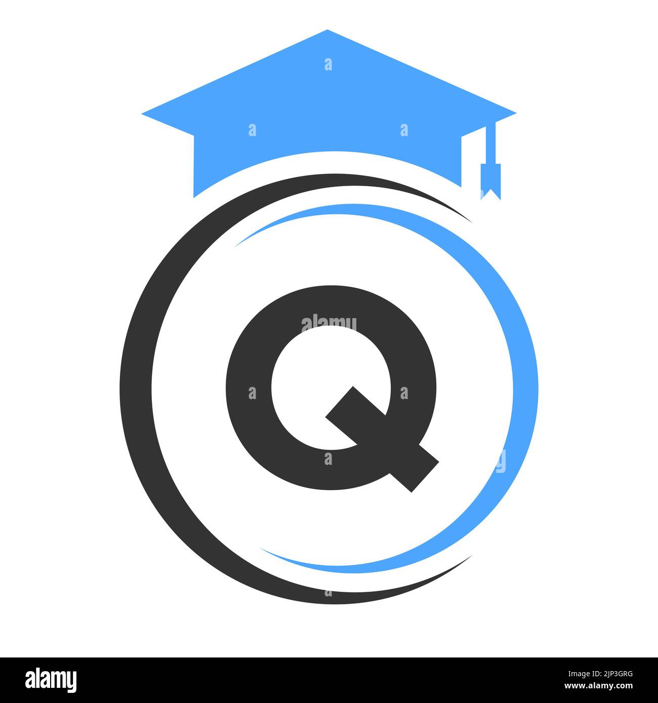 Letter Q Education Logo Template. Education Logotype Concept With ...