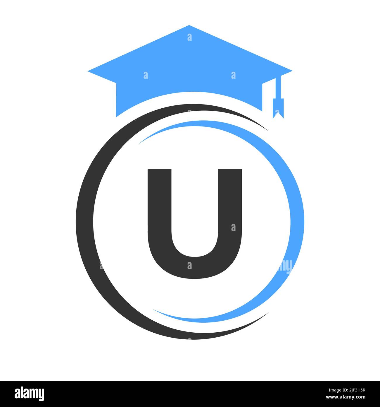 Letter U Education Logo Template. Education Logotype Concept With ...