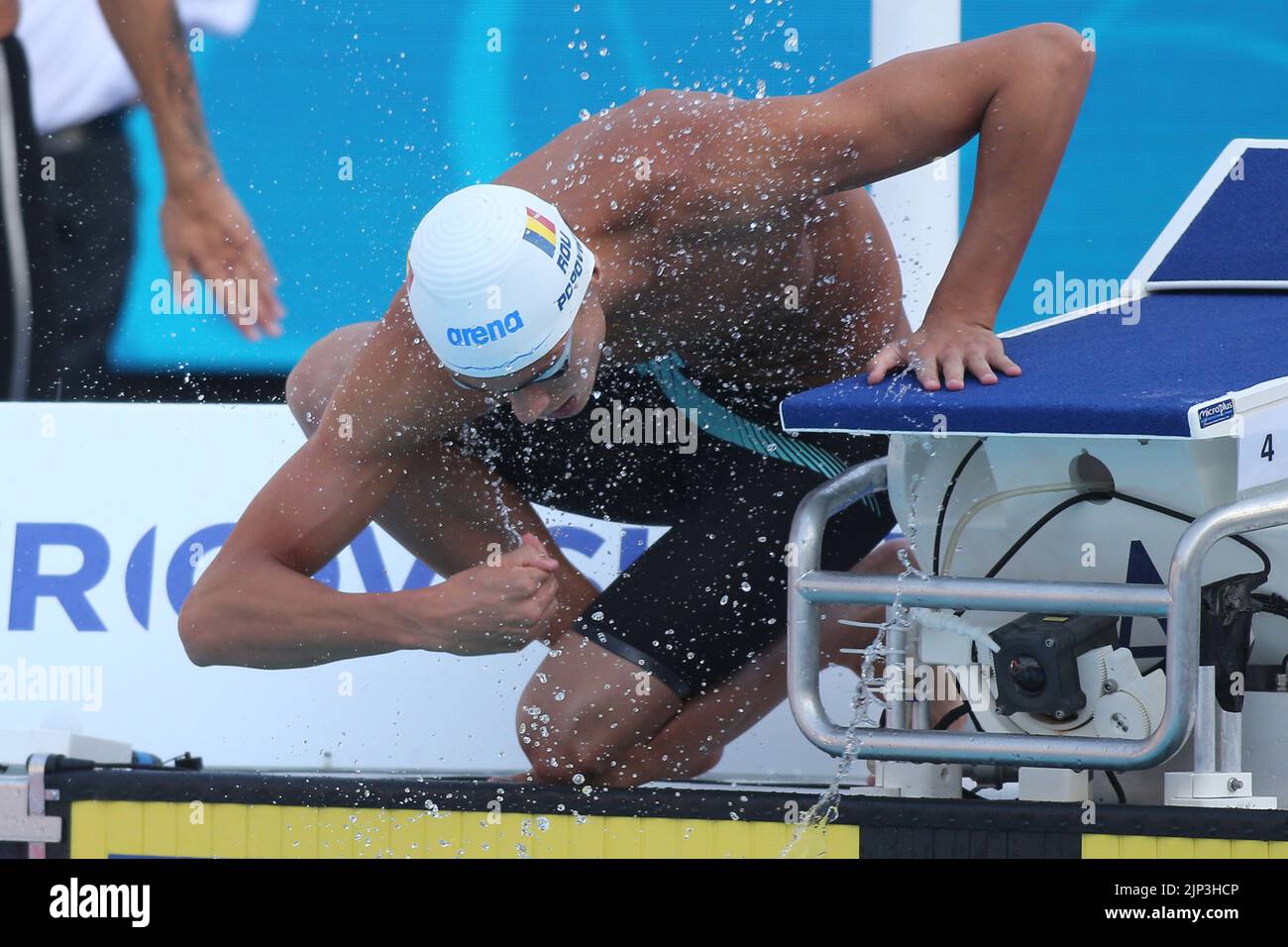 Rome, Italy. 15th Aug, 2022. Rome, Italy 15.08.2022: Popovici David ...