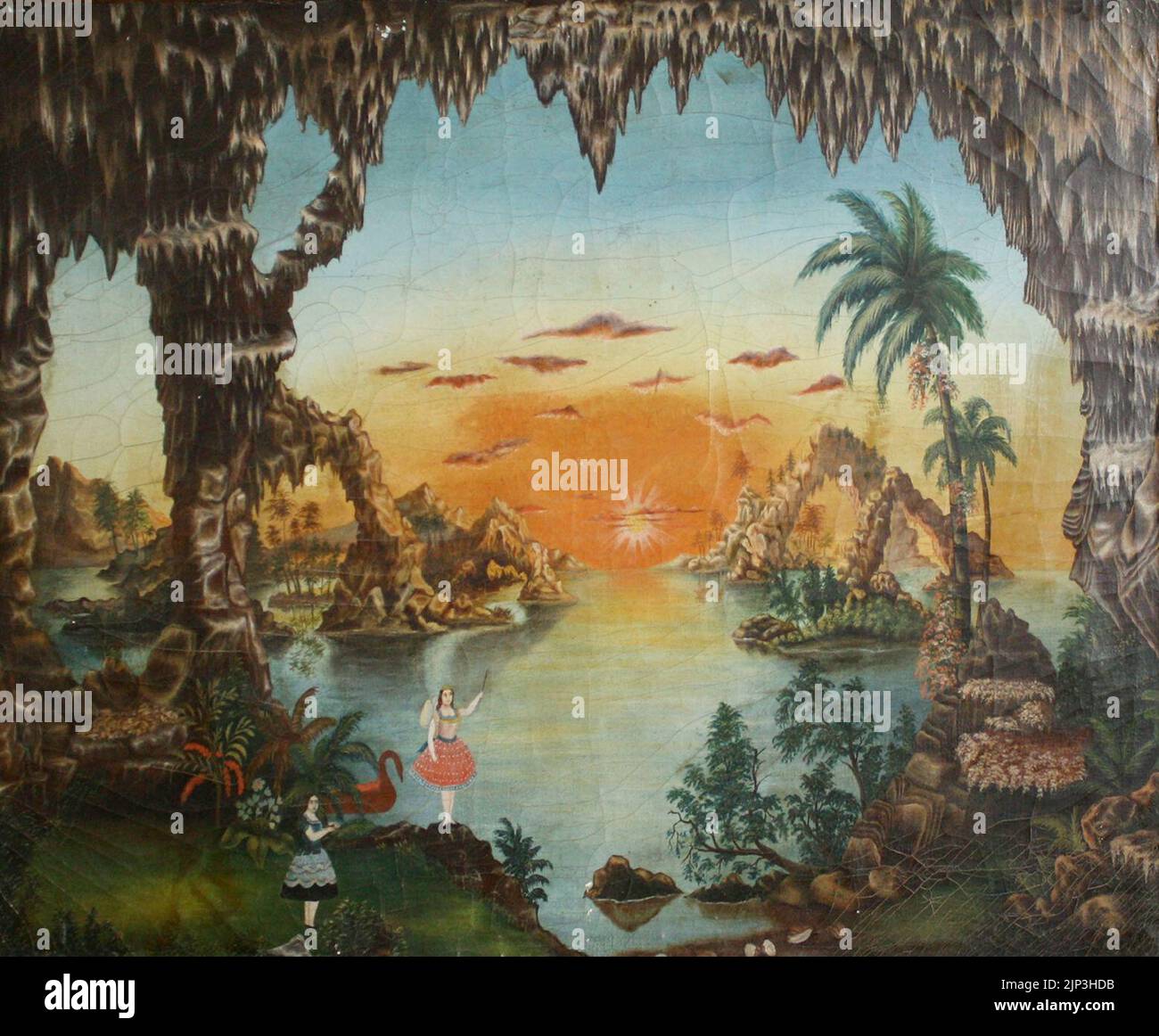 The Fairy Grotto by Erastus Salisbury Field Stock Photo - Alamy