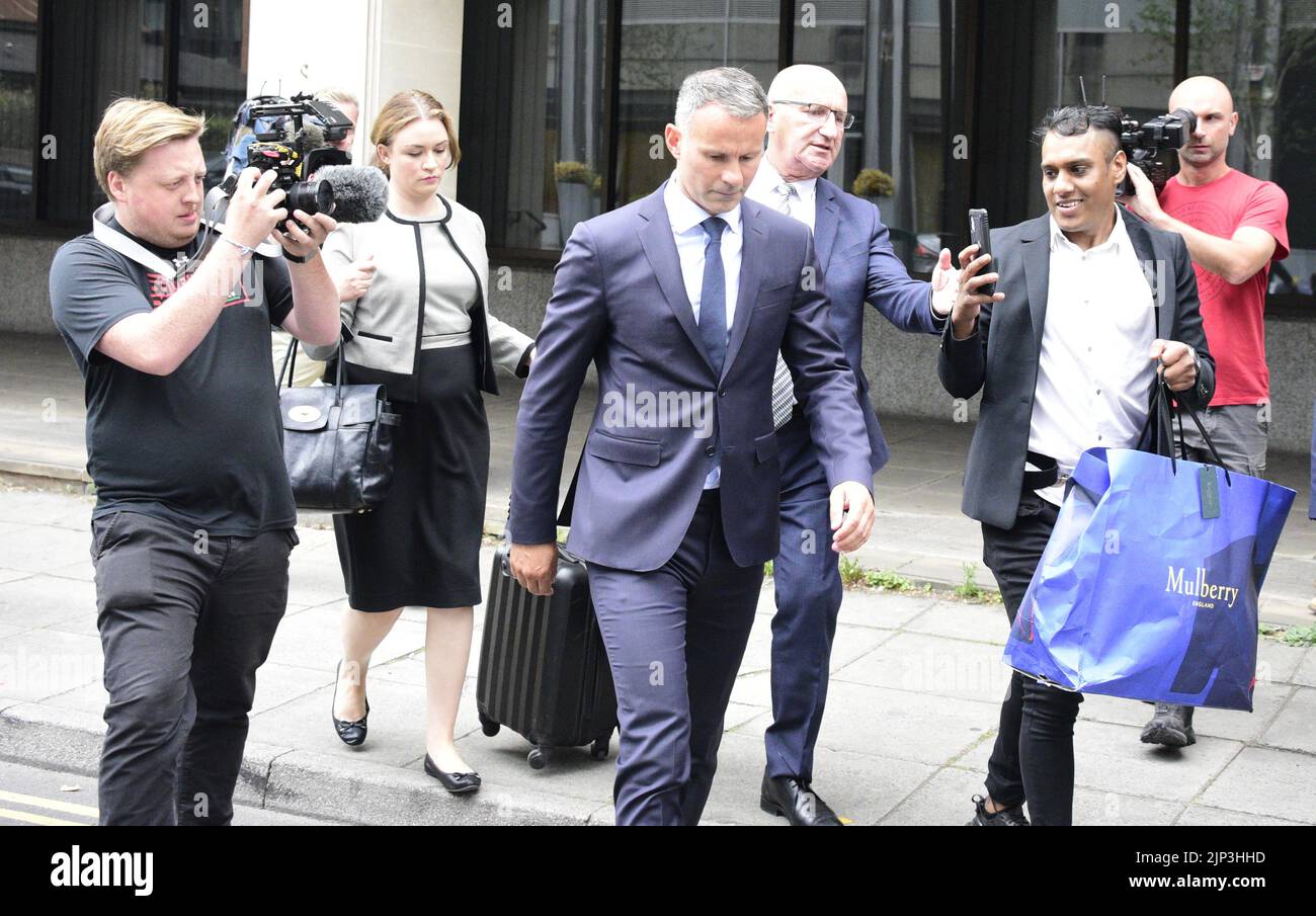 Manchester, UK. 15th August, 2022. Former Manchester United footballer ...