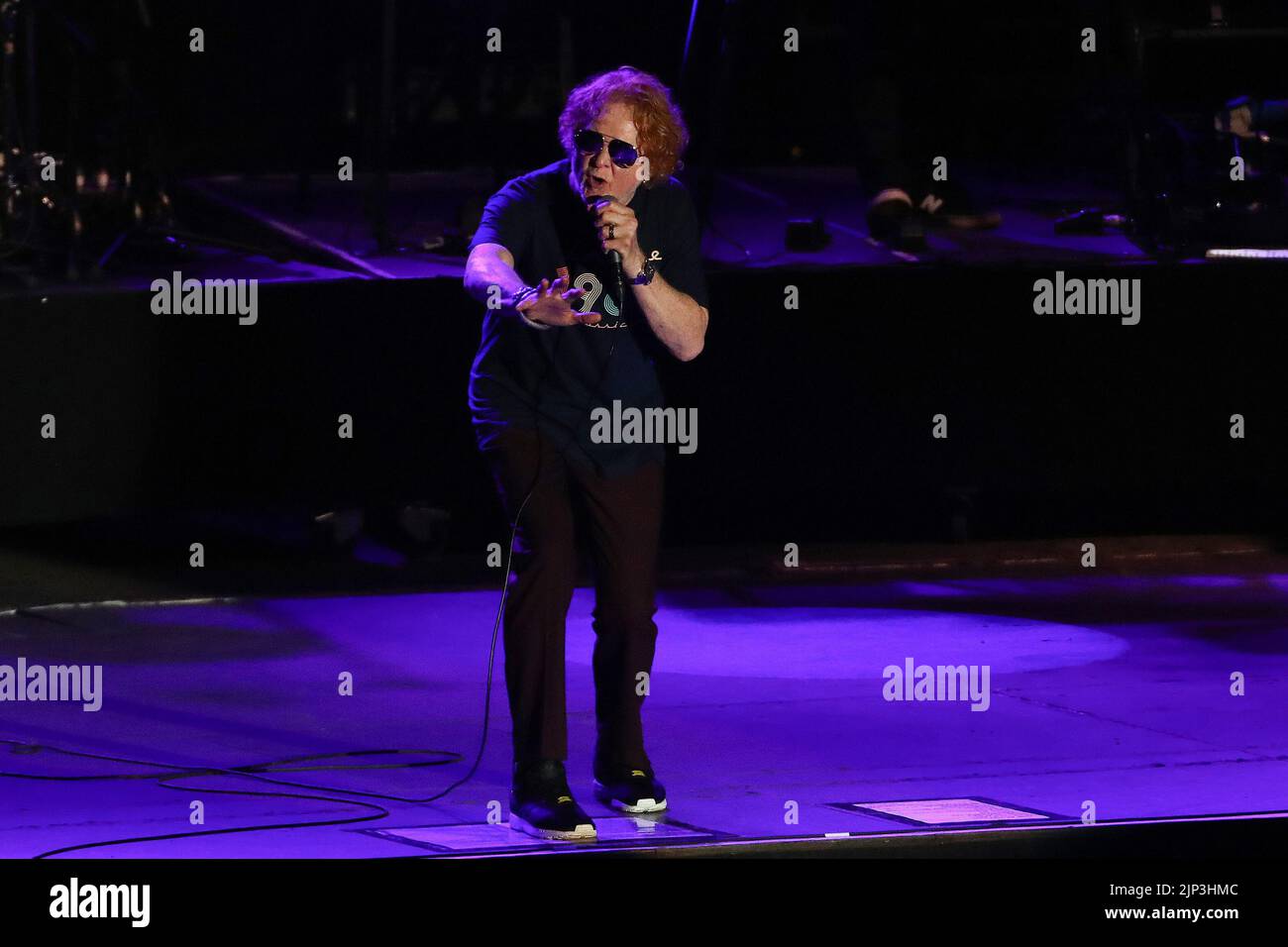 during the Simply Red Concert at the Darlington Arena, Darlington on ...