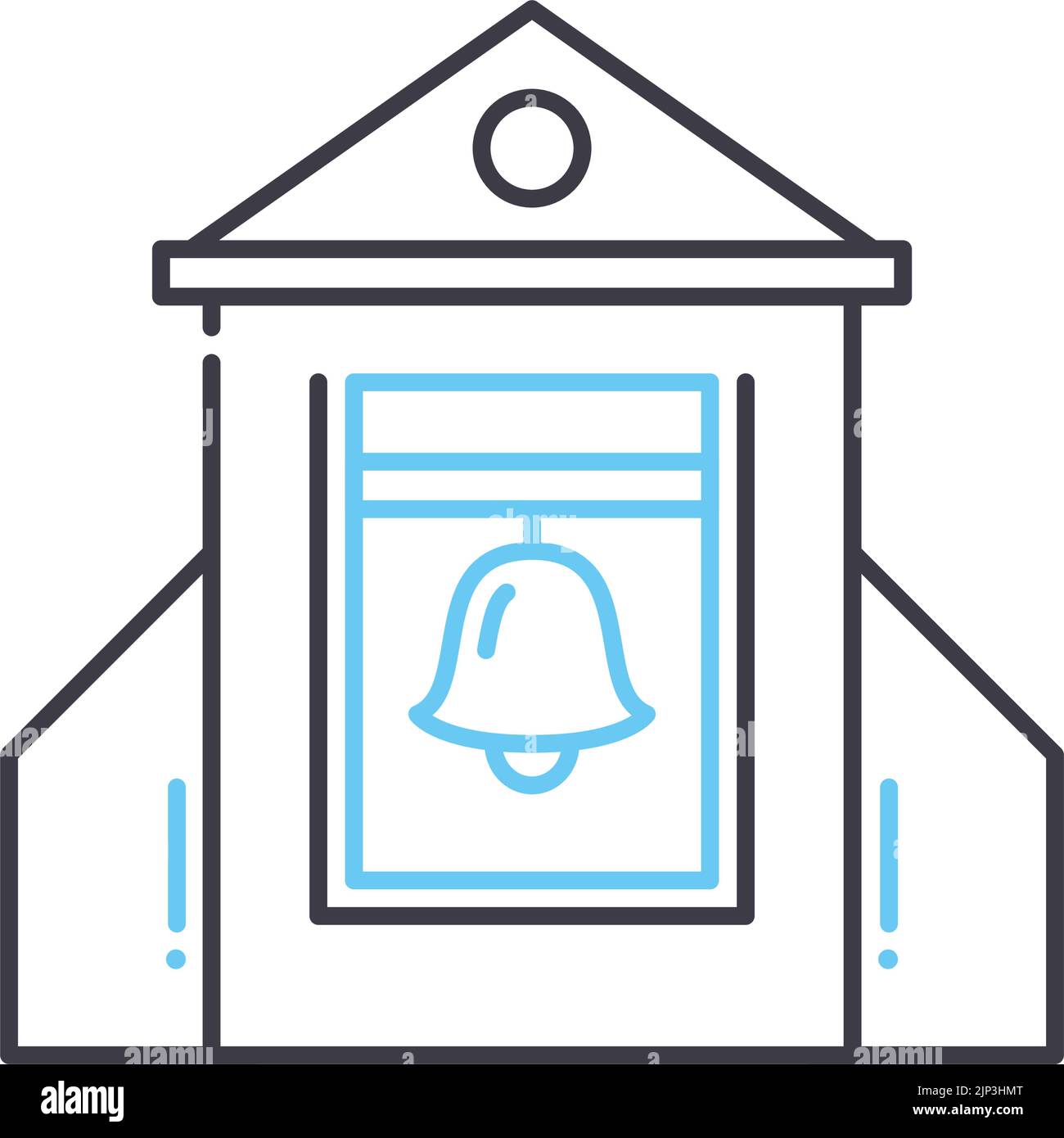 Christmas candle simple outline Stock Vector Images - Alamy