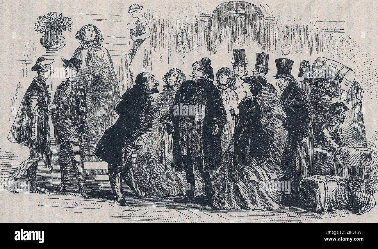 The Family Dignity is Affronted Stock Photo - Alamy