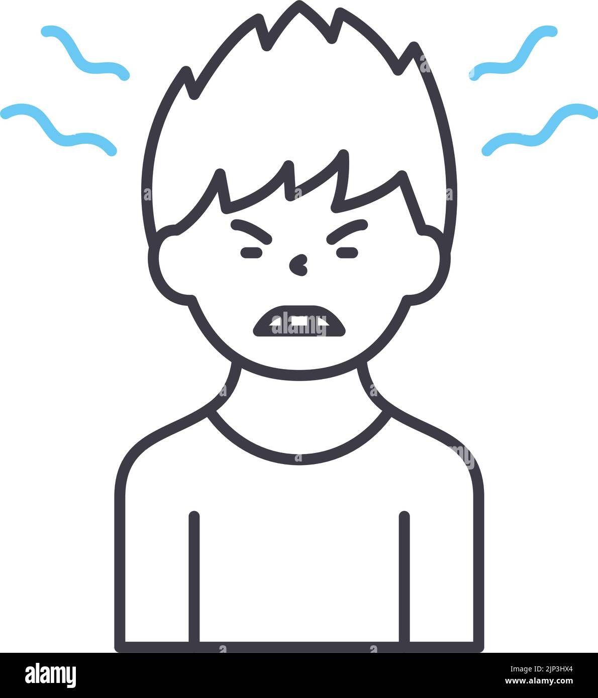 Symbol of anger hi-res stock photography and images - Alamy