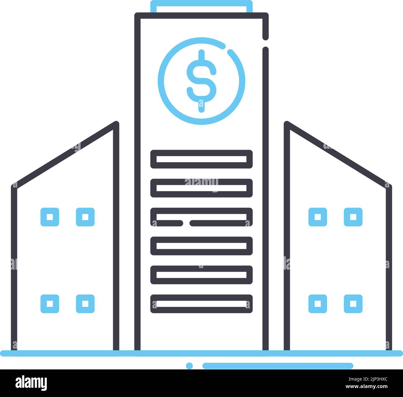 asset line icon, outline symbol, vector illustration, concept sign ...