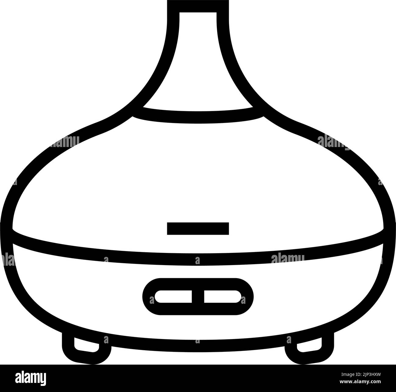 Oil diffuser black background Stock Vector Images - Alamy