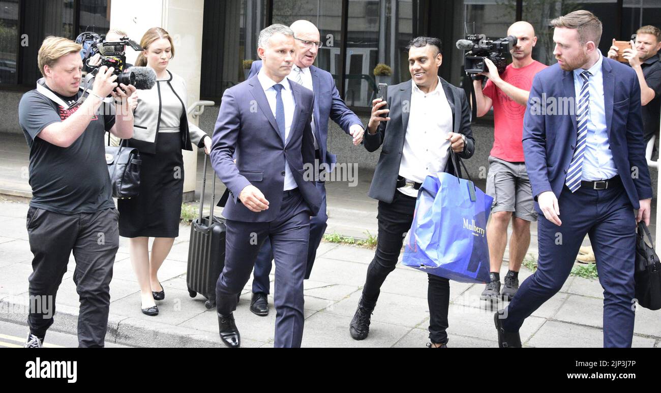 Manchester, UK. 15th August, 2022. Former Manchester United footballer ...