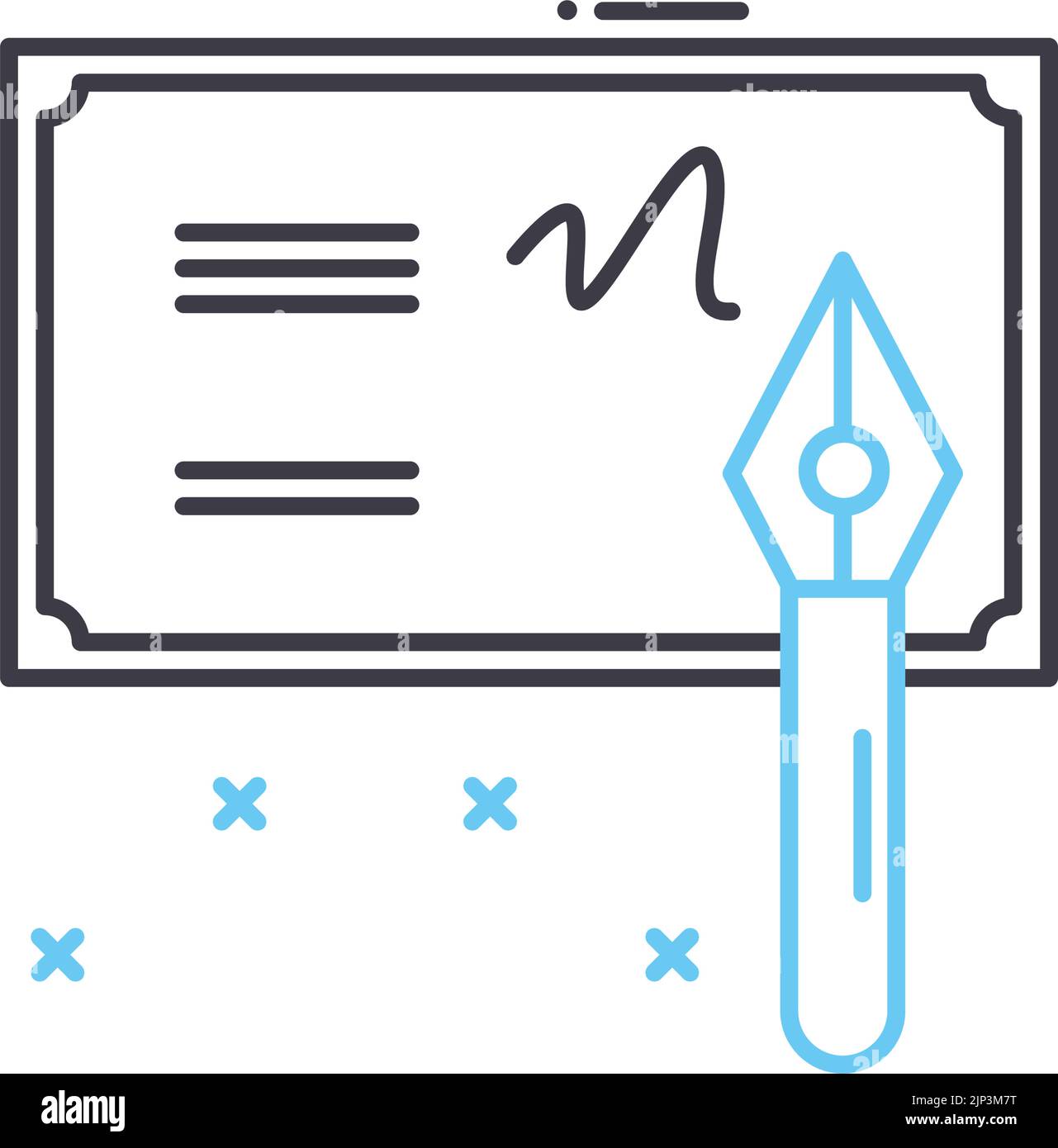 bonds line icon, outline symbol, vector illustration, concept sign ...