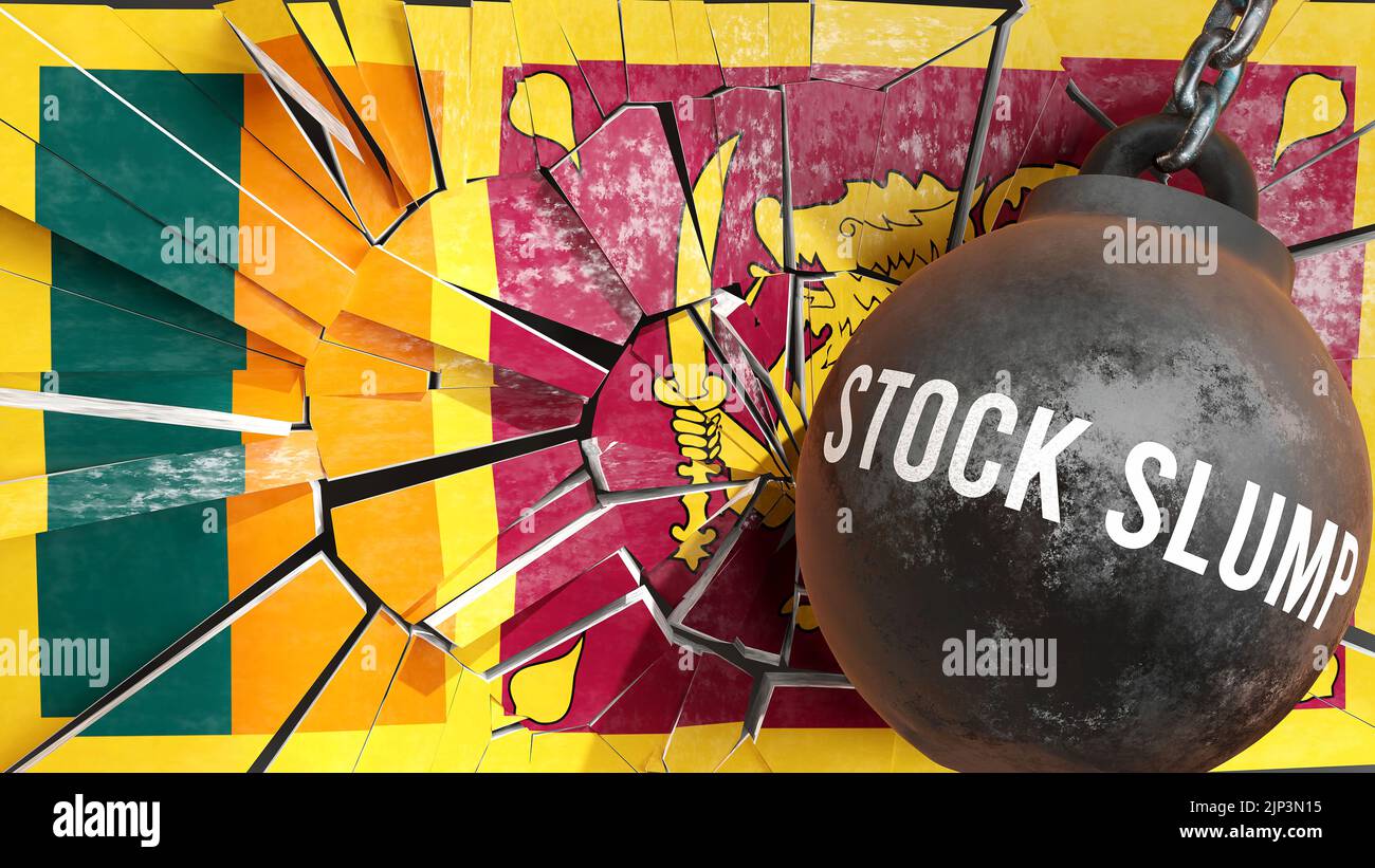 Stock slump and Sri Lanka, destroying economy and ruining the nation ...