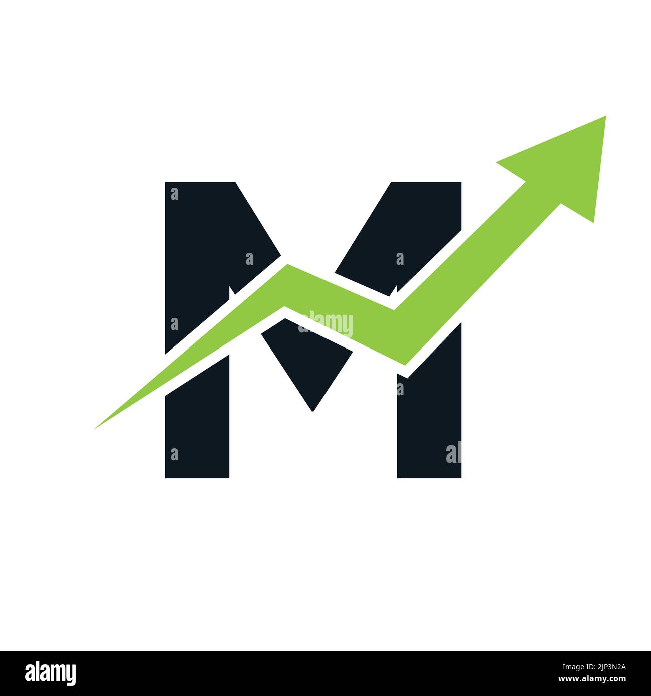 Letter M Financial Logo. Finance and Financial Investment Development ...