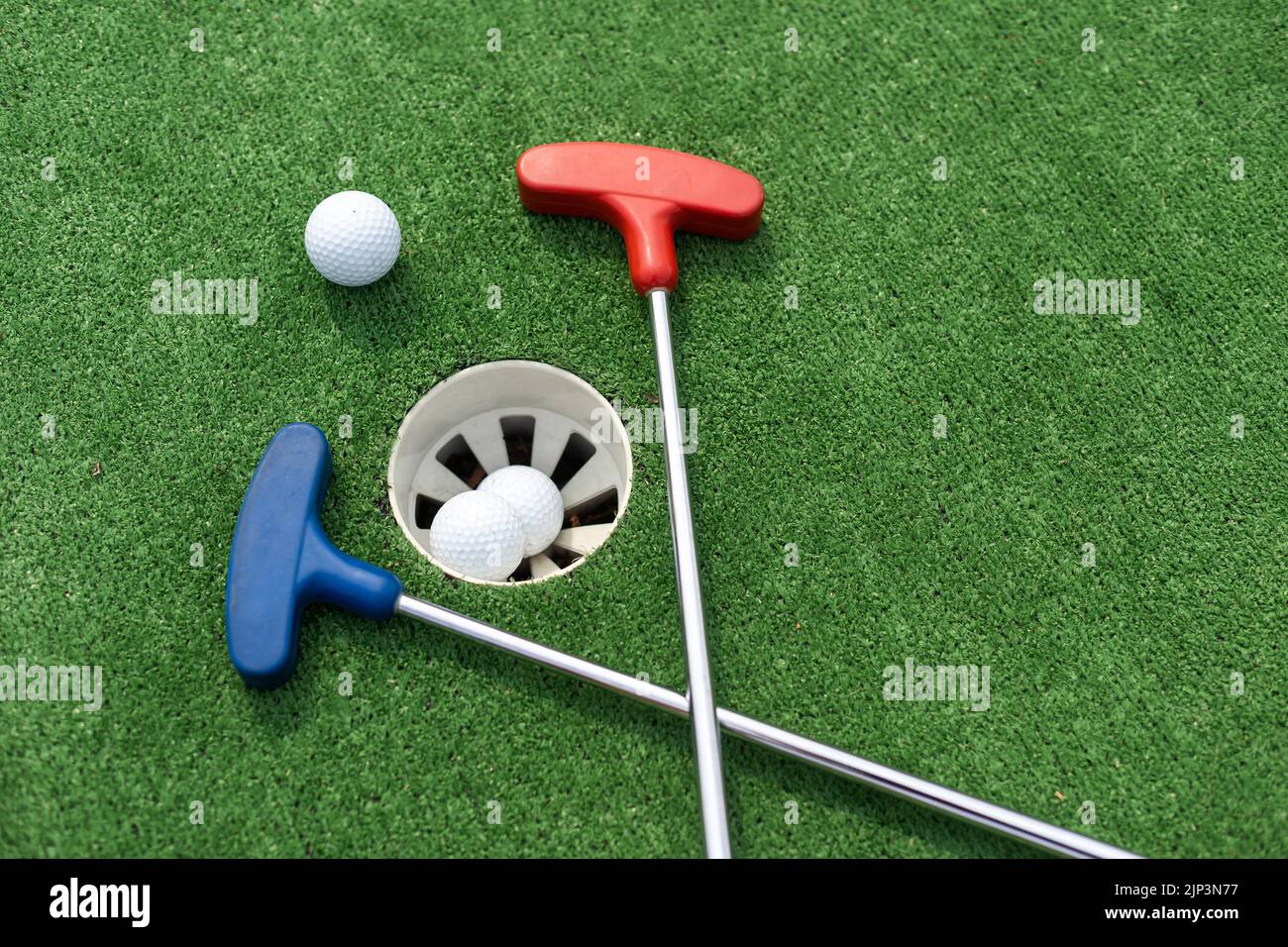 Mini golf clubs hi-res stock photography and images - Alamy