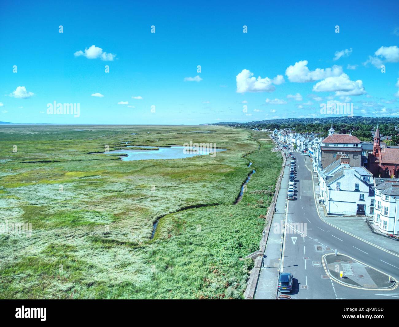 Wirral aerial hi-res stock photography and images - Alamy