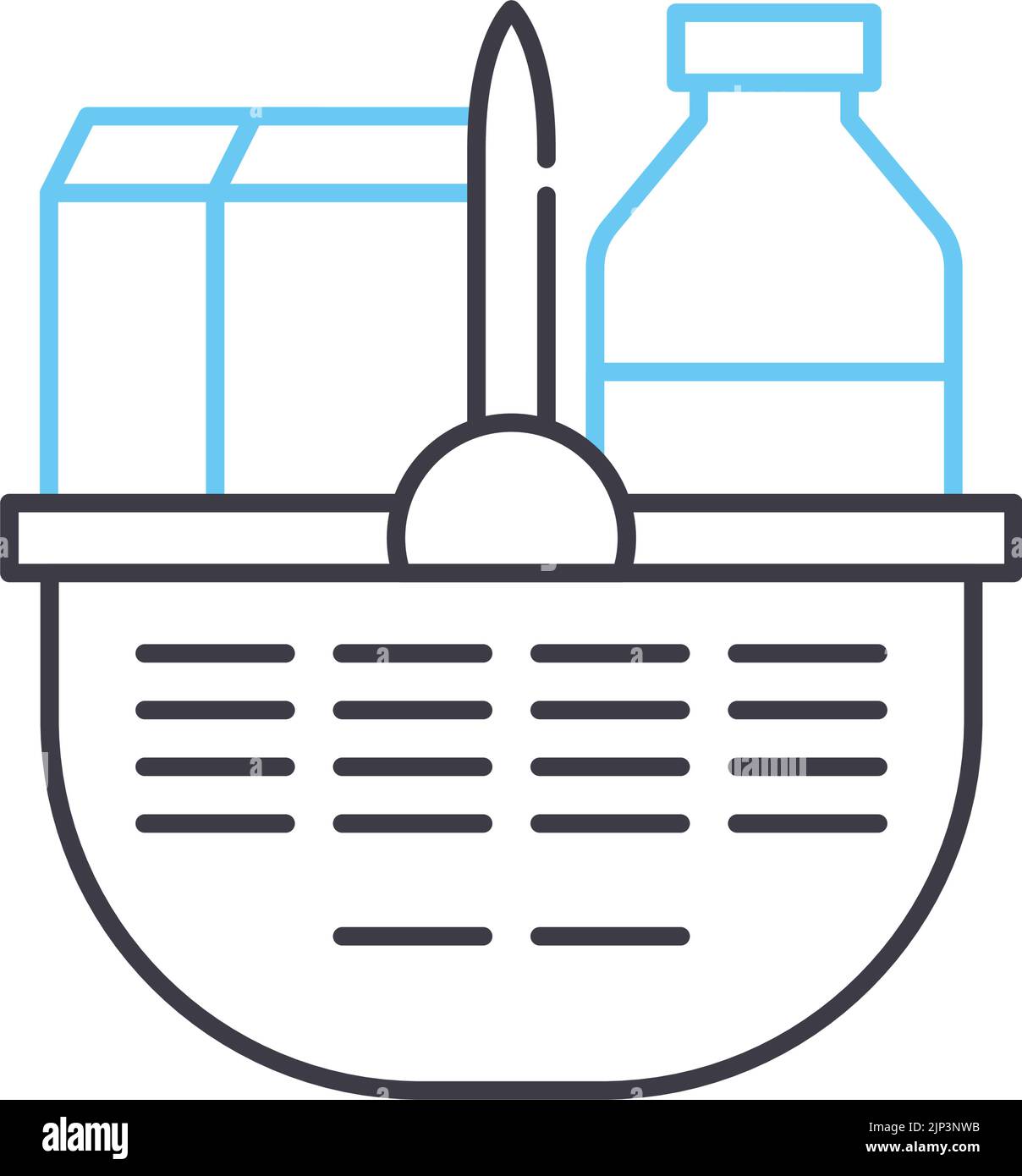 beverage line icon, outline symbol, vector illustration, concept sign ...