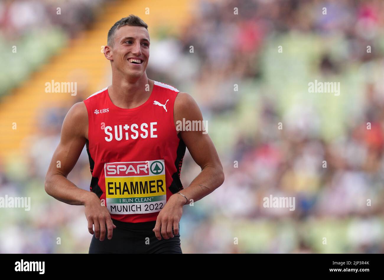 Munich, Germany. 15th Aug, 2022. Athletics: European Championships, Men ...