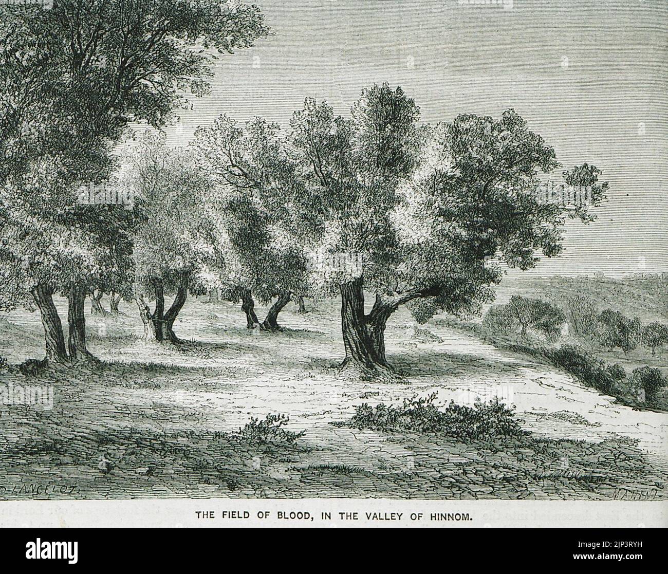 The Field of Blood, in the Valley of Hinnom - Ainsworth William Francis ...