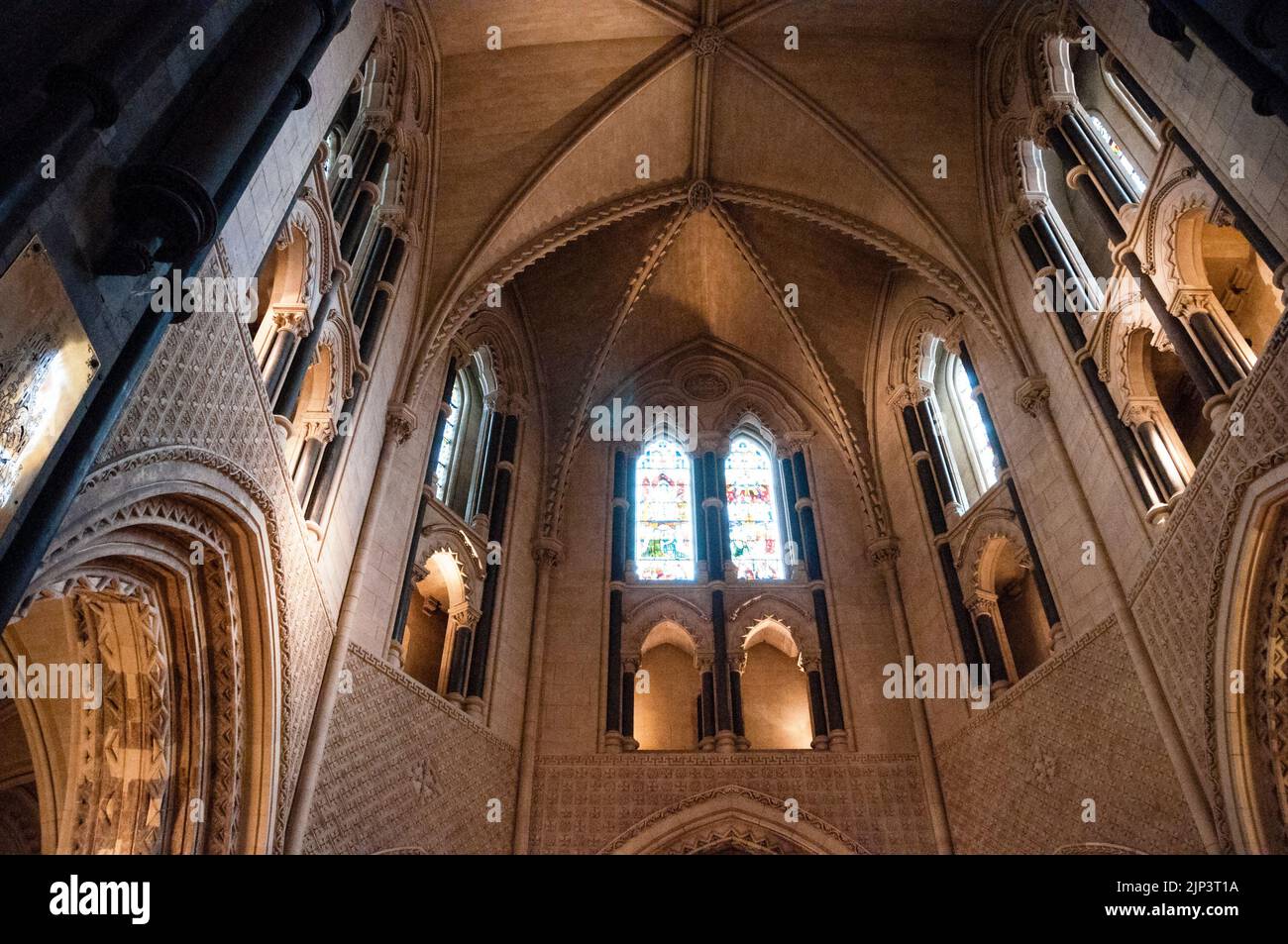 Irish gothic romanesque architecture hi-res stock photography and ...
