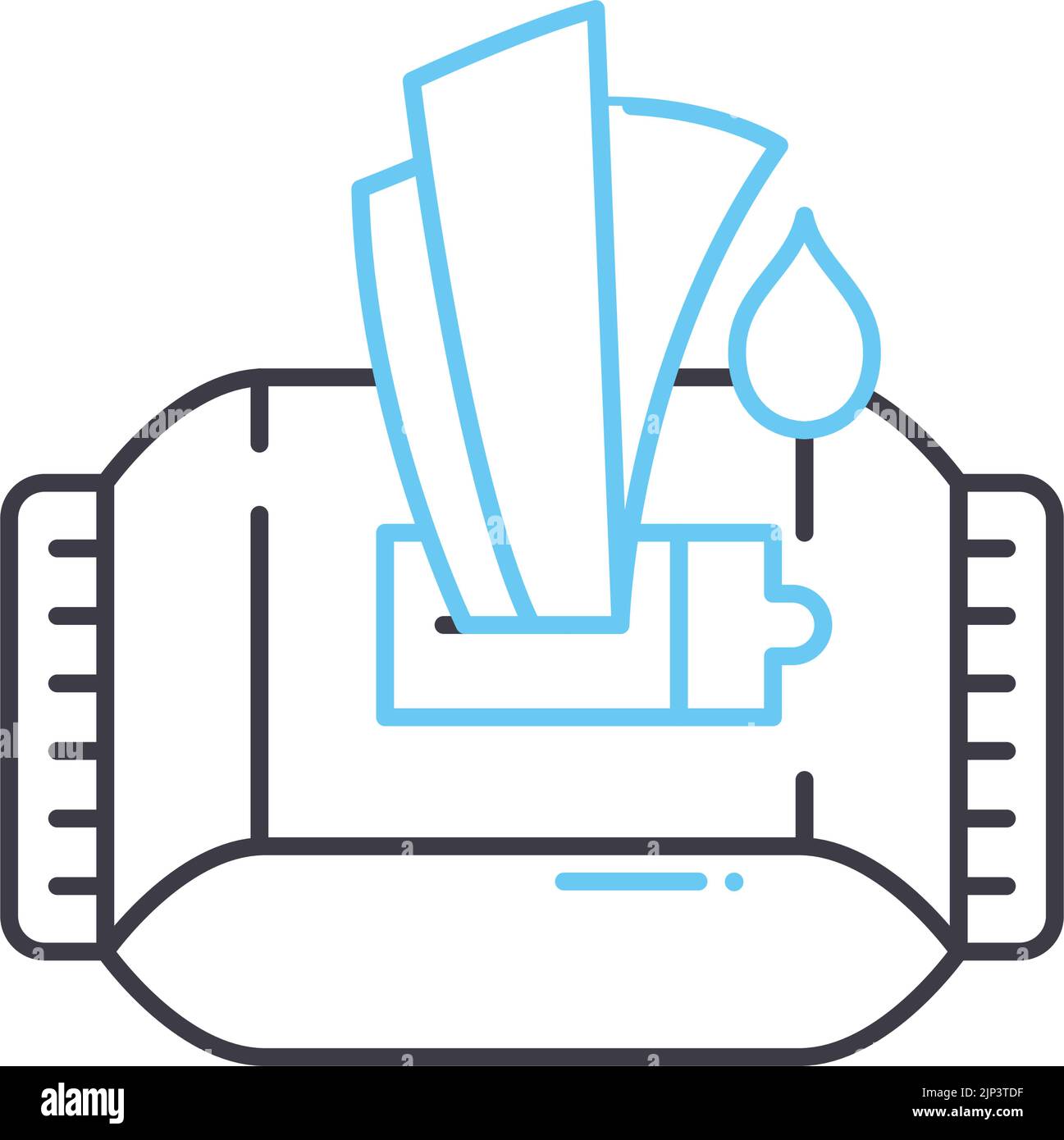 Disinfection hand icon outline Stock Vector Images - Alamy