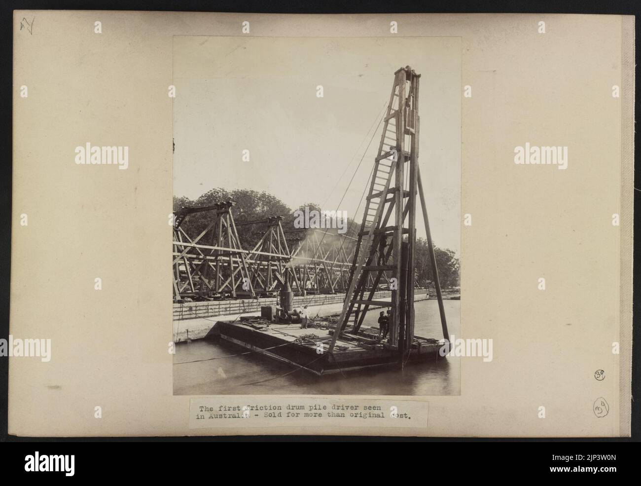 The first friction drum pile driver seen in Australia - sold for more ...