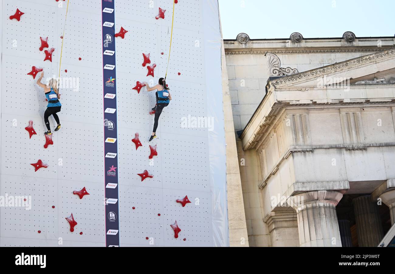 Munich, Germany. 15th Aug, 2022. European Championships, European ...
