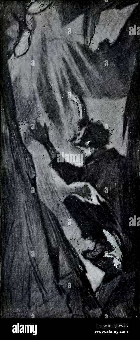 The First Men In The Moon by Claude Shepperson 09a Stock Photo - Alamy