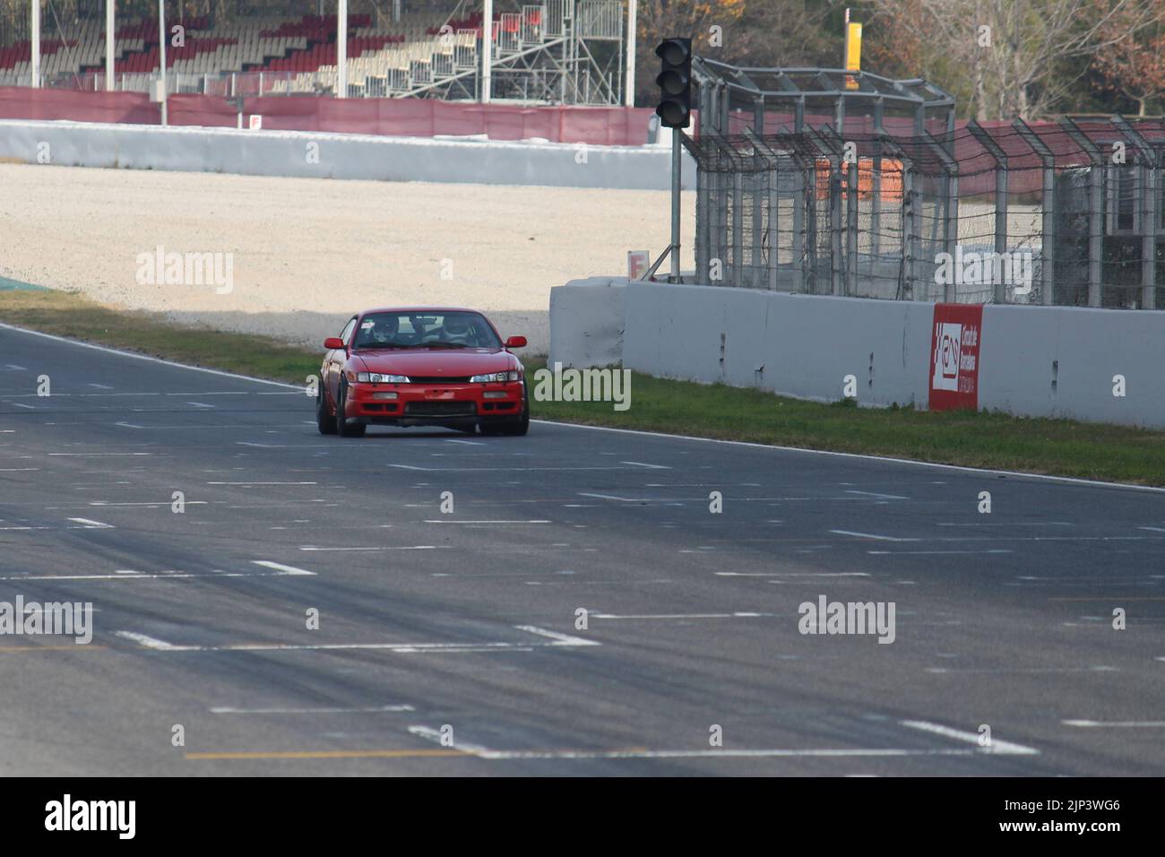 A racing custom tuning japan car model Nissan Silvia S14 Stock Photo ...