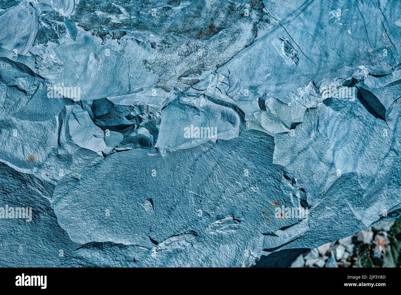 blue natural rock texture, close view Stock Photo - Alamy