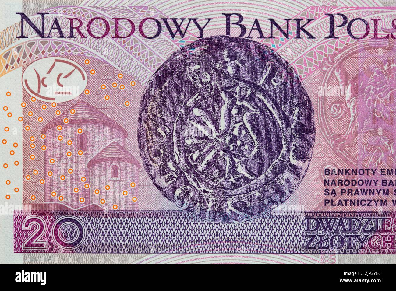 20 Polish Zloty Banknote – 20 old Polish Zlotych banknote 1948 issue ...