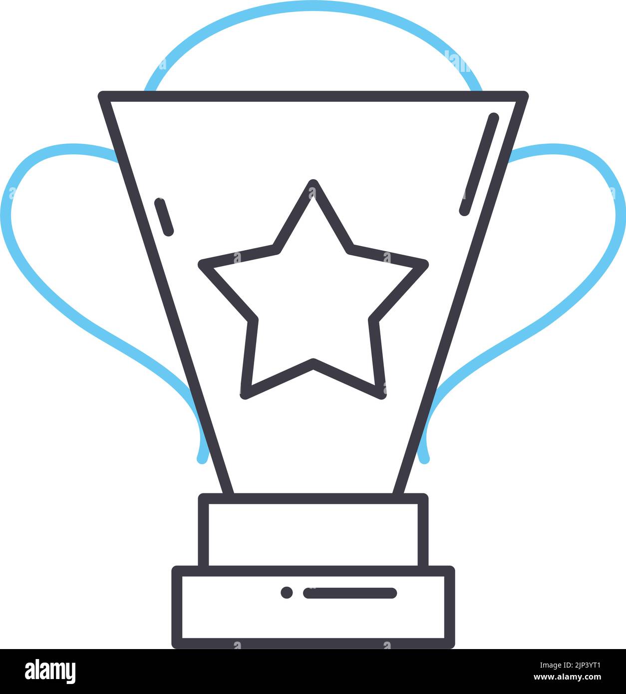 award line icon, outline symbol, vector illustration, concept sign ...