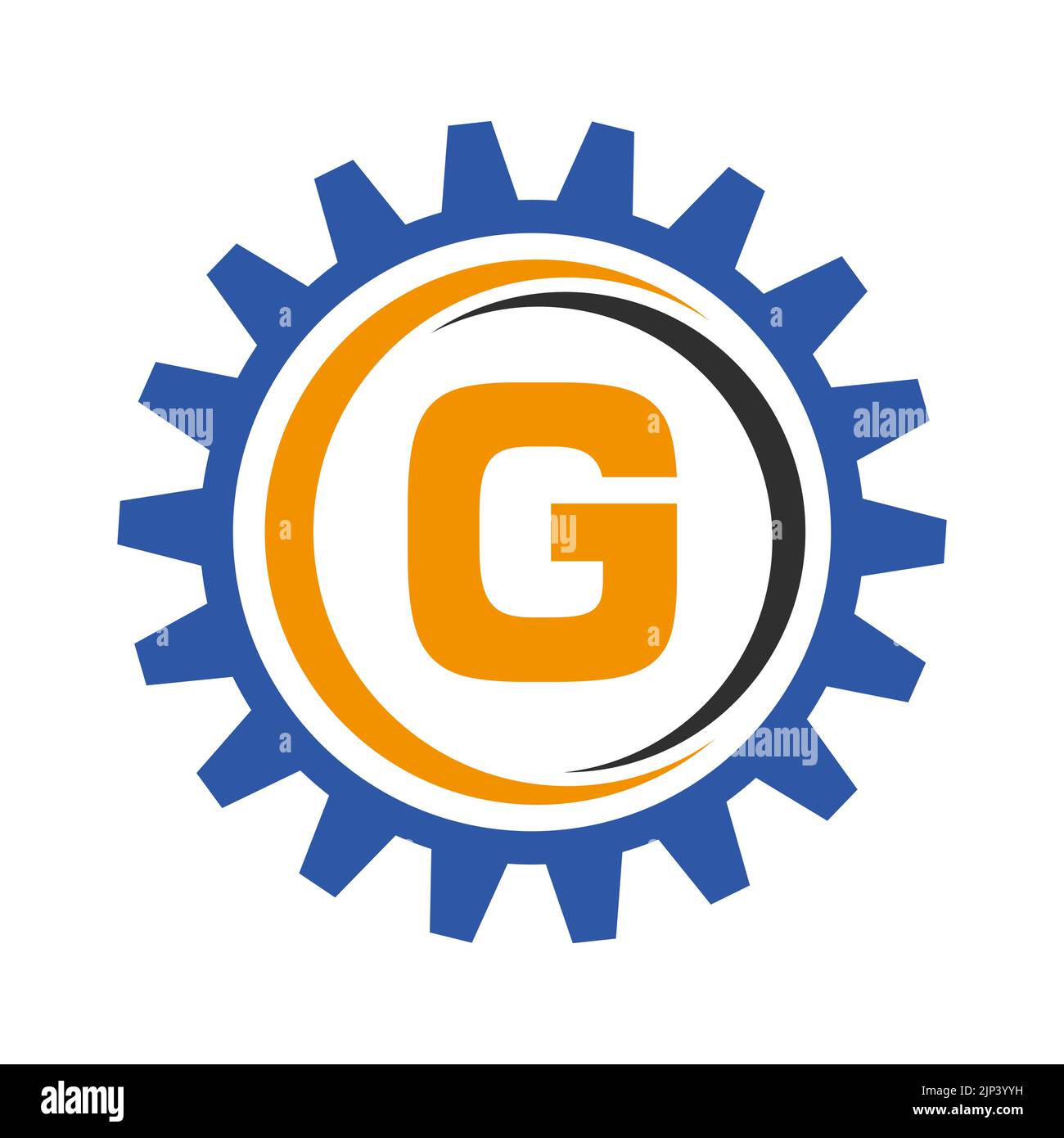 Letter G Gear Logo Design Template. Automotive Gear Logo for Business ...