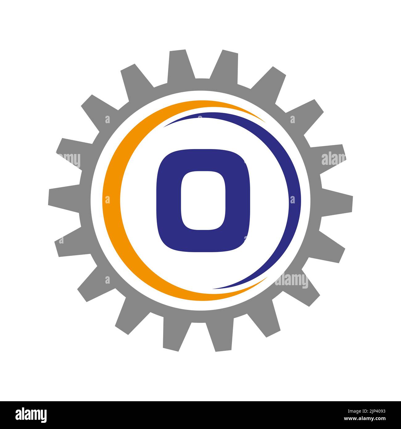 Letter O Gear Logo Design Template. Automotive Gear Logo for Business ...