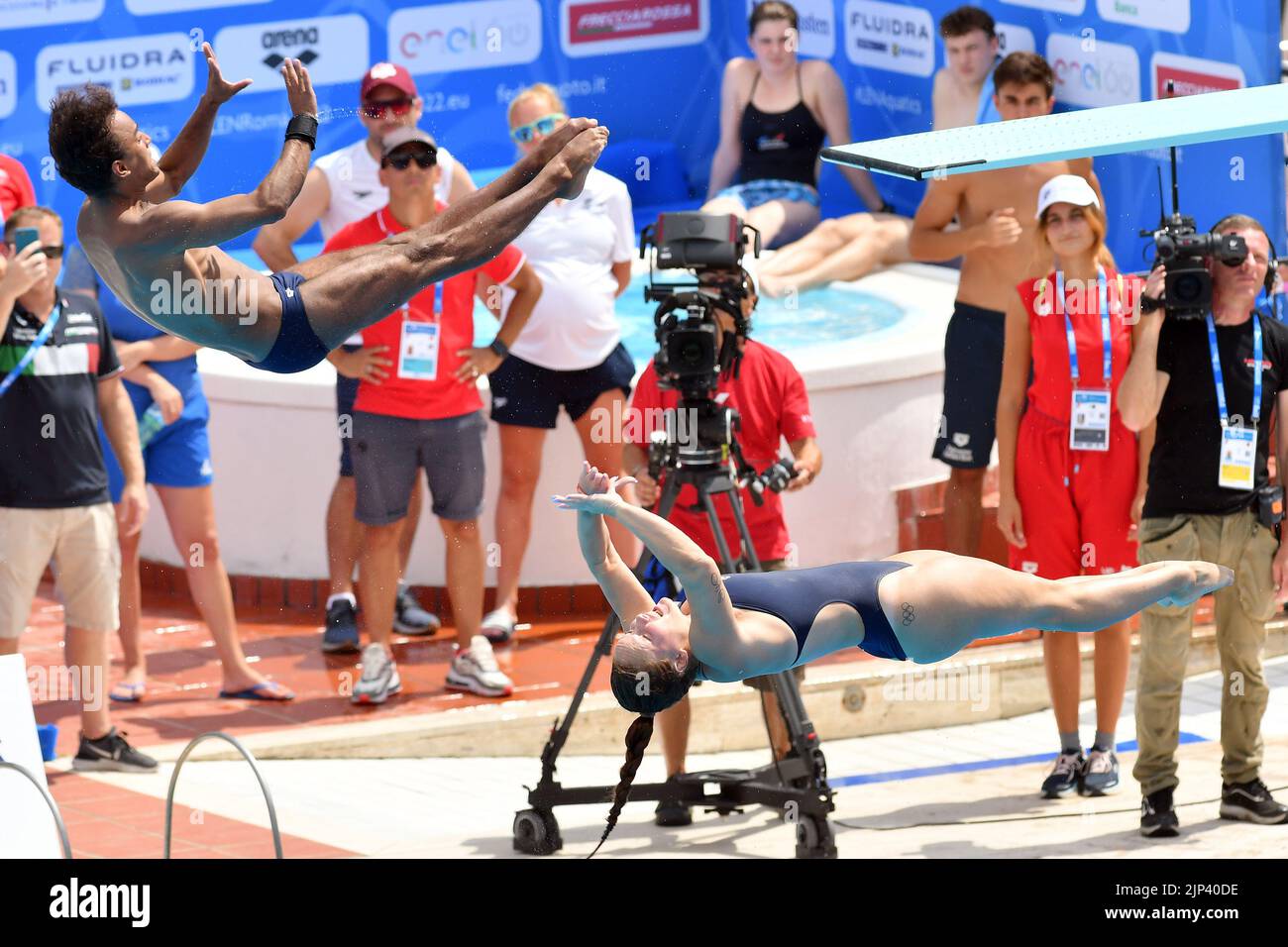 15th August 2022. Foro Italico, Rome, Italy; European Swimming ...