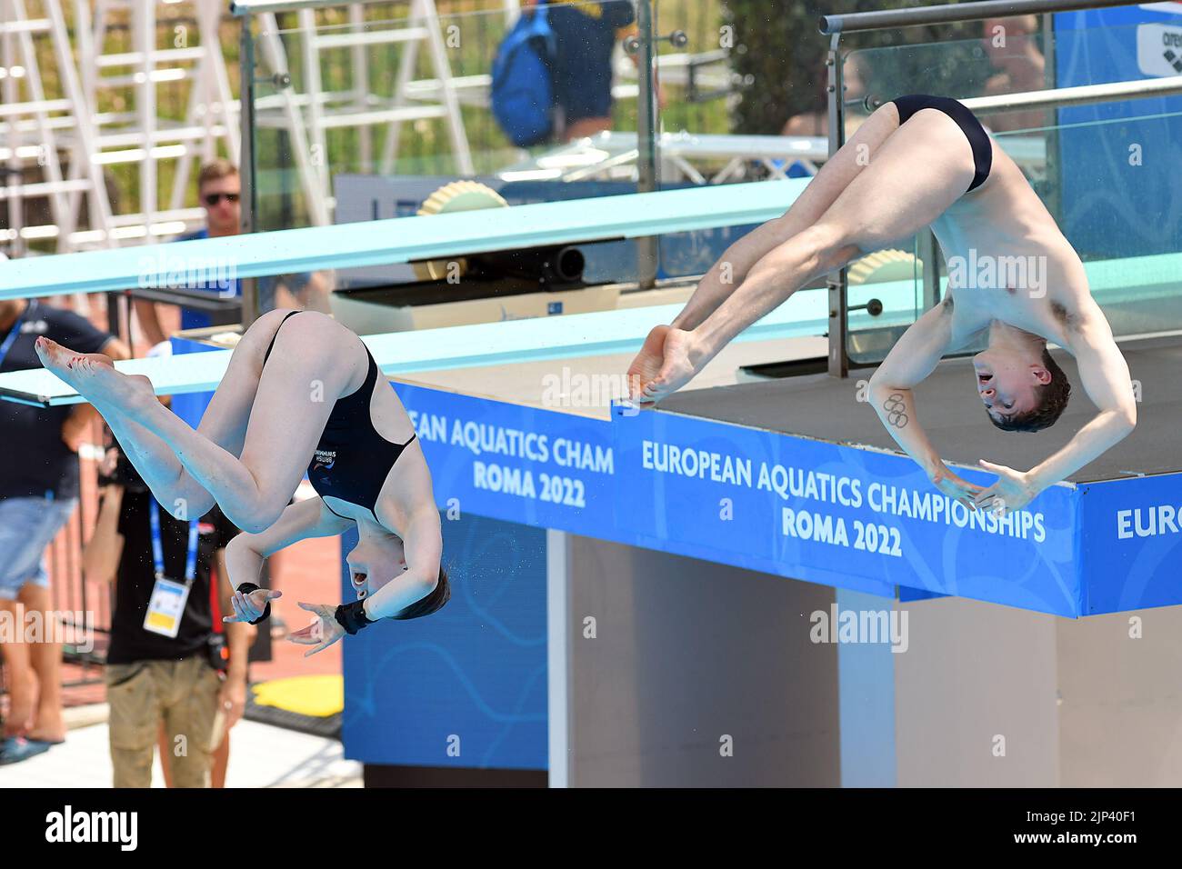 15th August 2022. Foro Italico, Rome, Italy; European Swimming ...