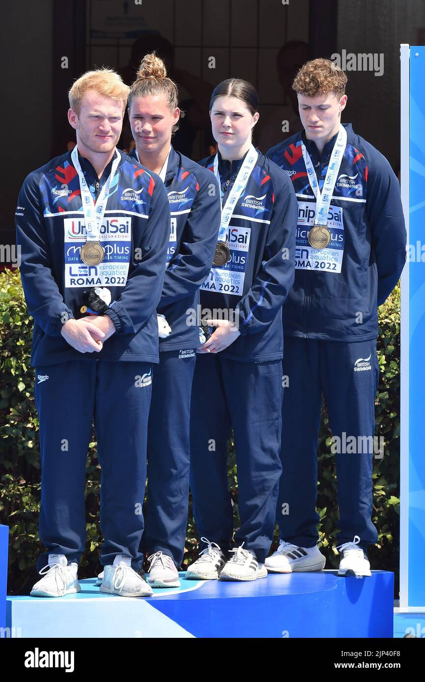 15th August 2022. Foro Italico, Rome, Italy; European Swimming ...