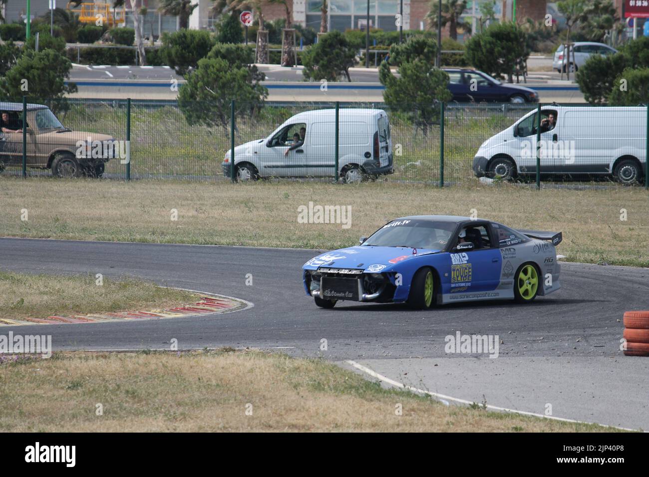 A Custom performance of Nissan Silvia S13 sports car Stock Photo - Alamy