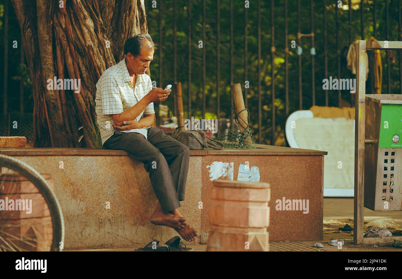 Senior indian hi-res stock photography and images - Alamy