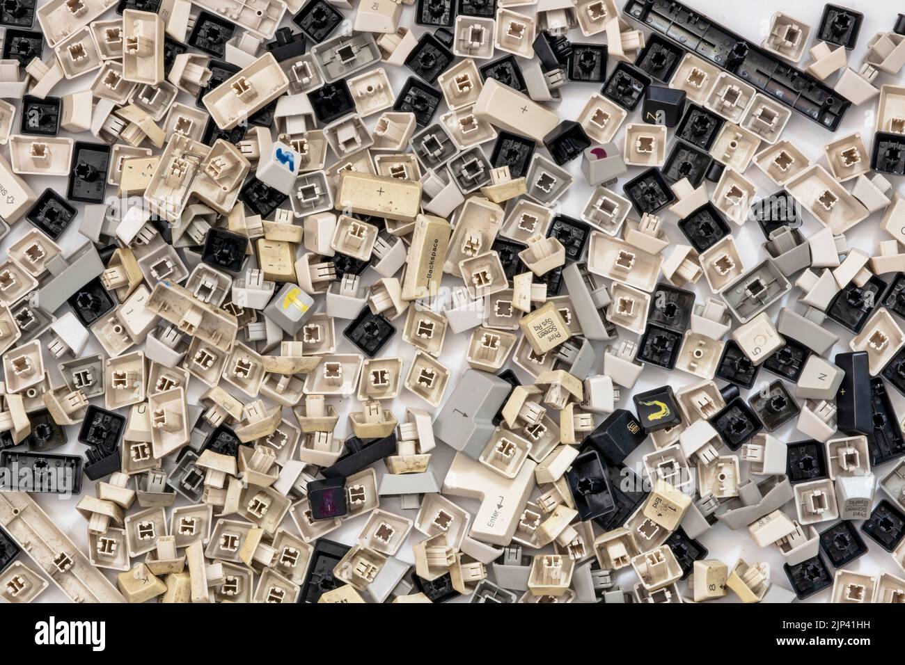 old computer keyboard keys background Stock Photo - Alamy