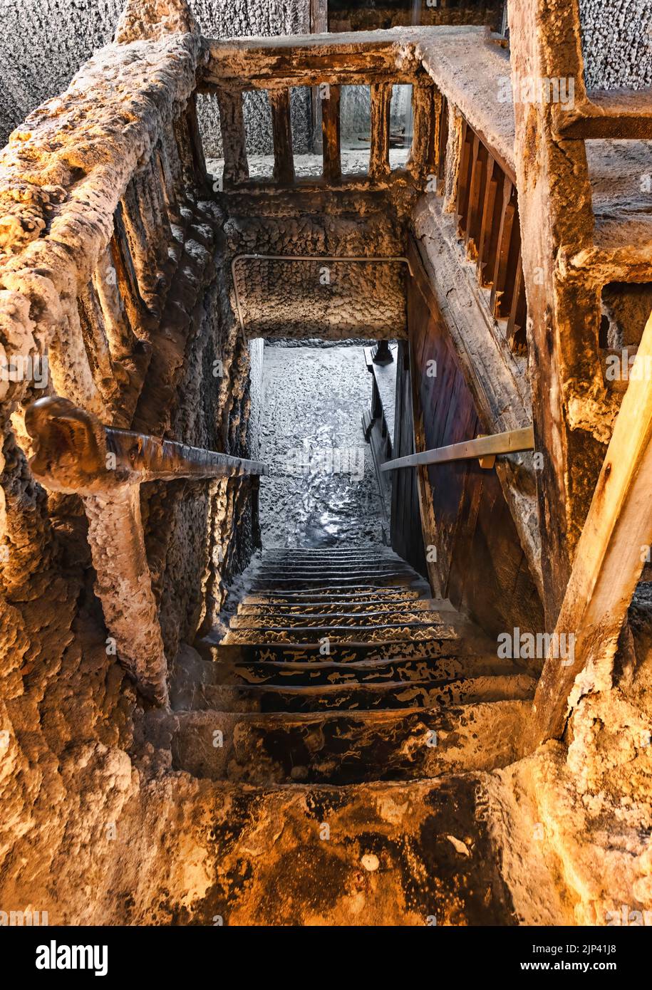 Museum installation ladder hi-res stock photography and images - Alamy