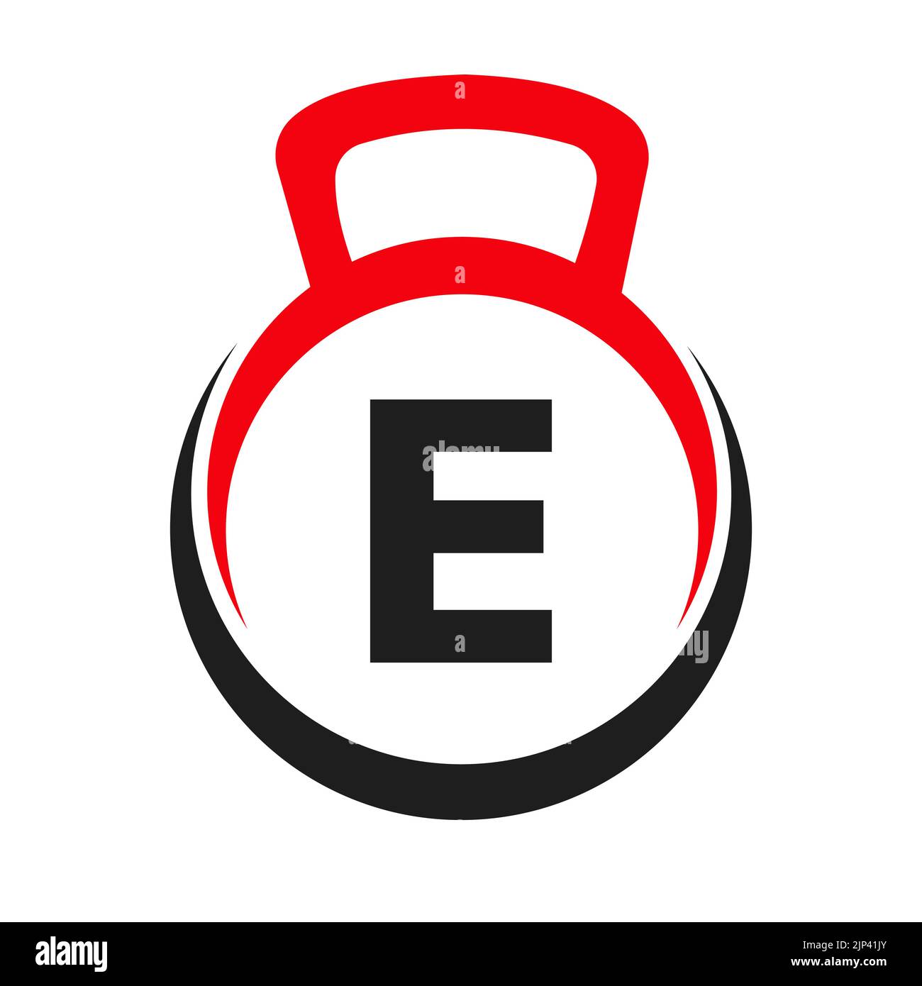 Letter E Fitness Gym Logo Vector Template. Fitness Logo Element on ...