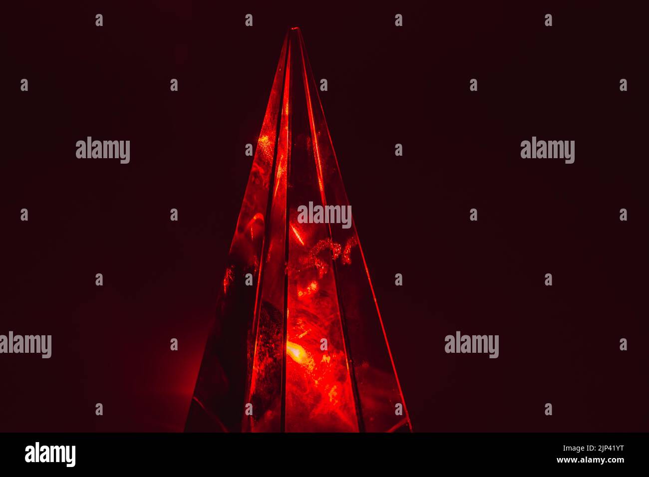 Glass pyramid prism hi-res stock photography and images - Alamy