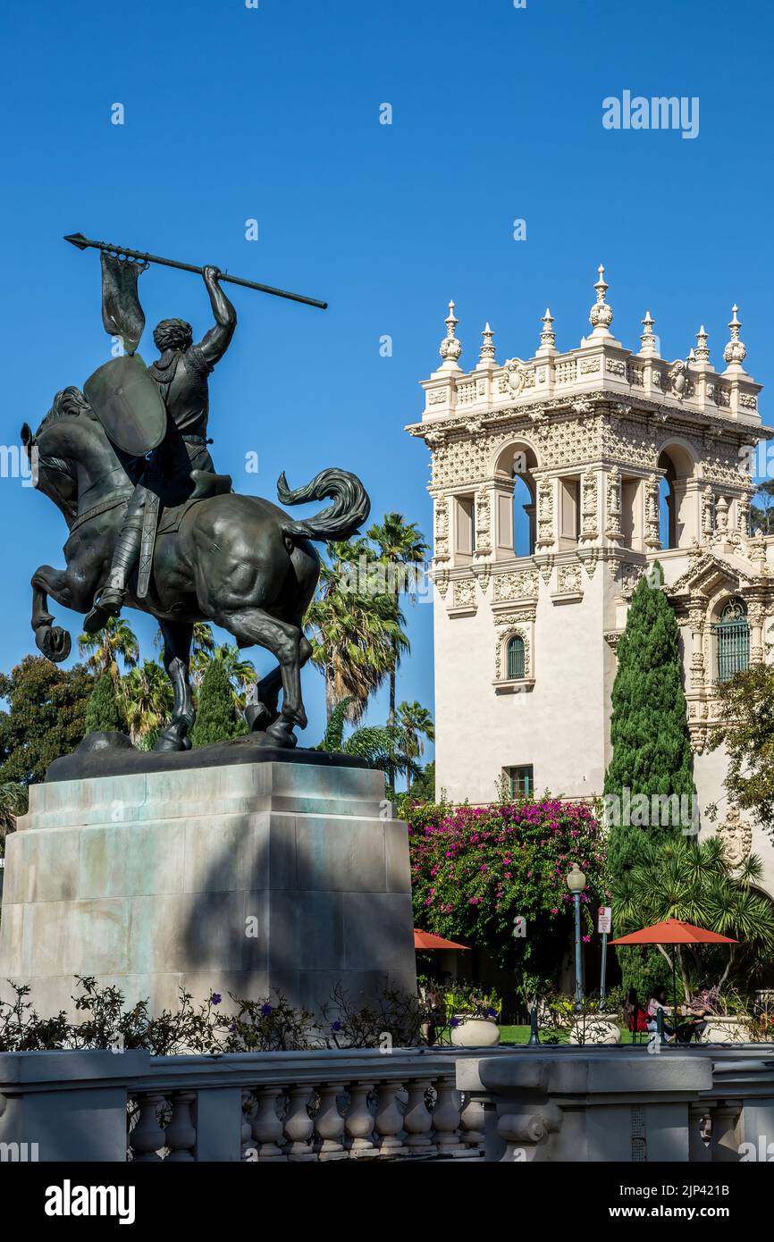 "El Cid Campeador" sculpture, by Anna Hyatt Huntington, and House of ...