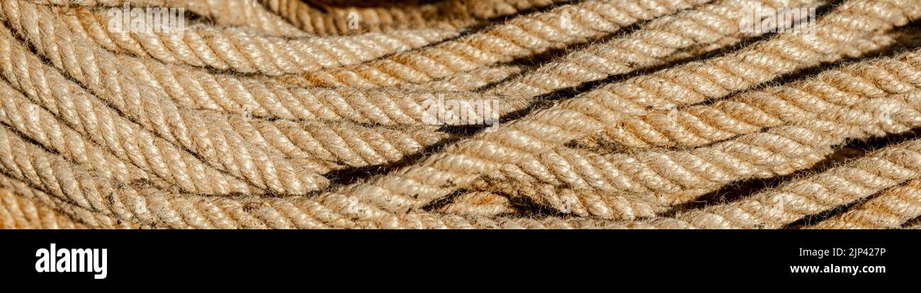 ropes made from natural materials Stock Photo - Alamy