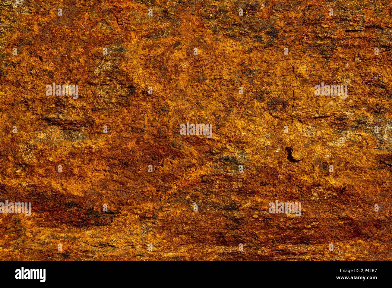stone with iron ore and quartz Stock Photo - Alamy