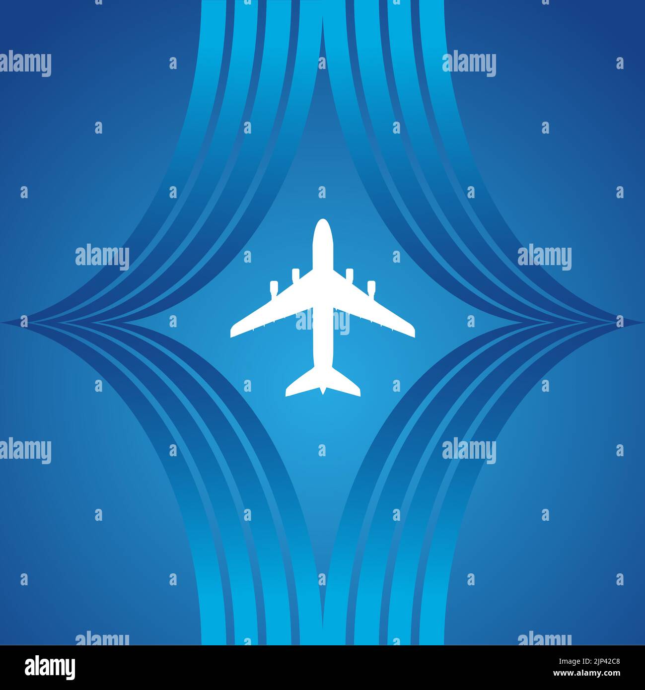 Airplane symbol vector design Stock Vector Image & Art - Alamy