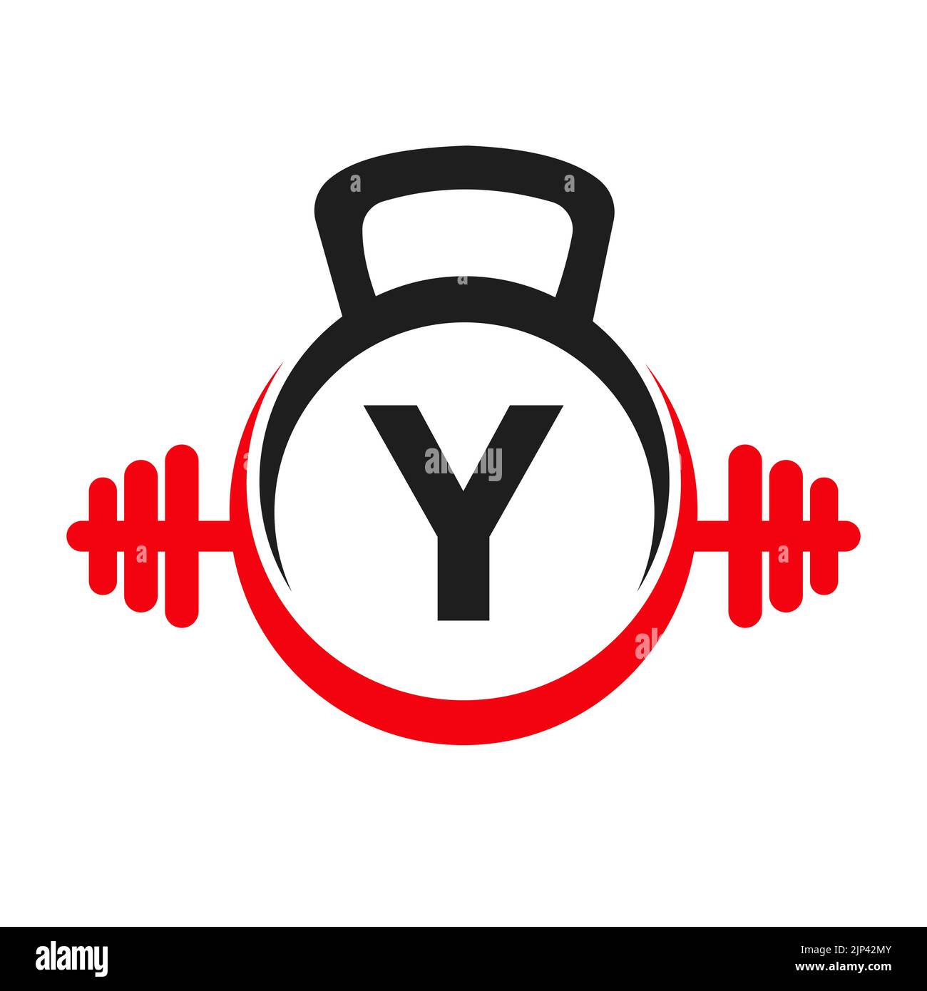 Letter Y Fitness Logo Design . Sport Gym Logo Icon Design Vector ...