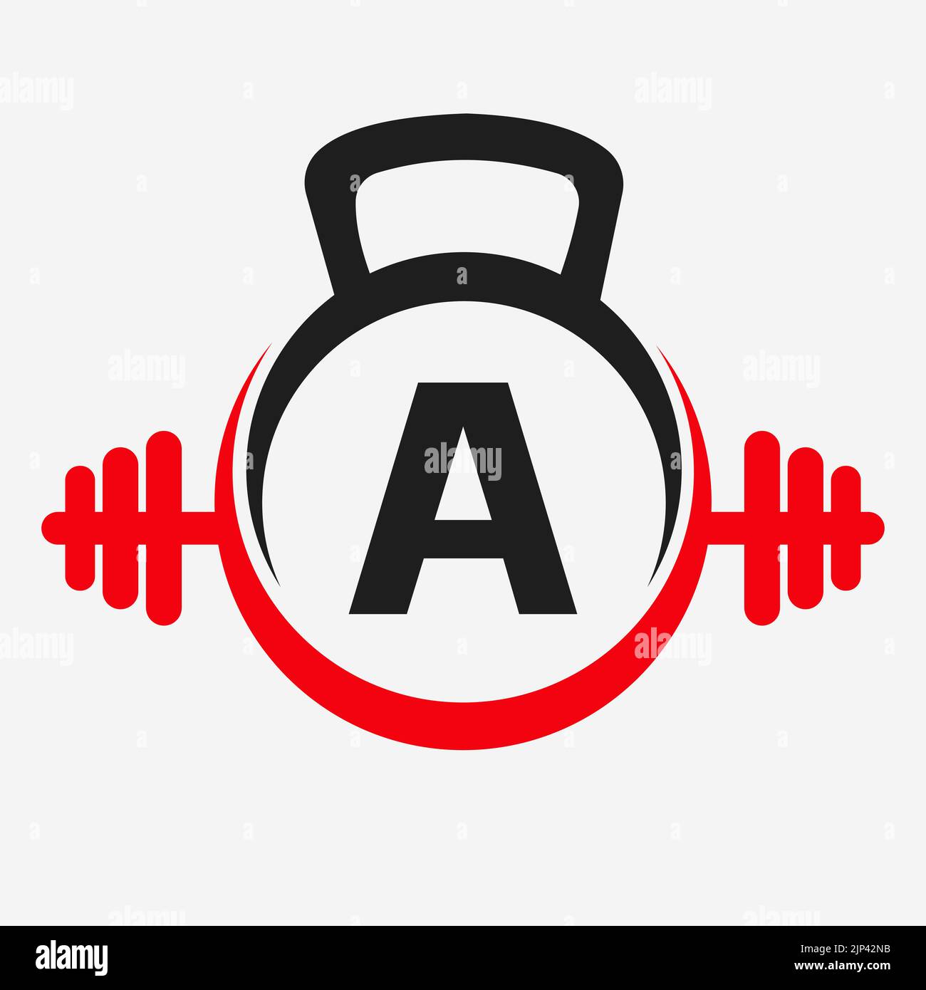 Letter A Fitness Logo Design . Sport Gym Logo Icon Design Vector ...