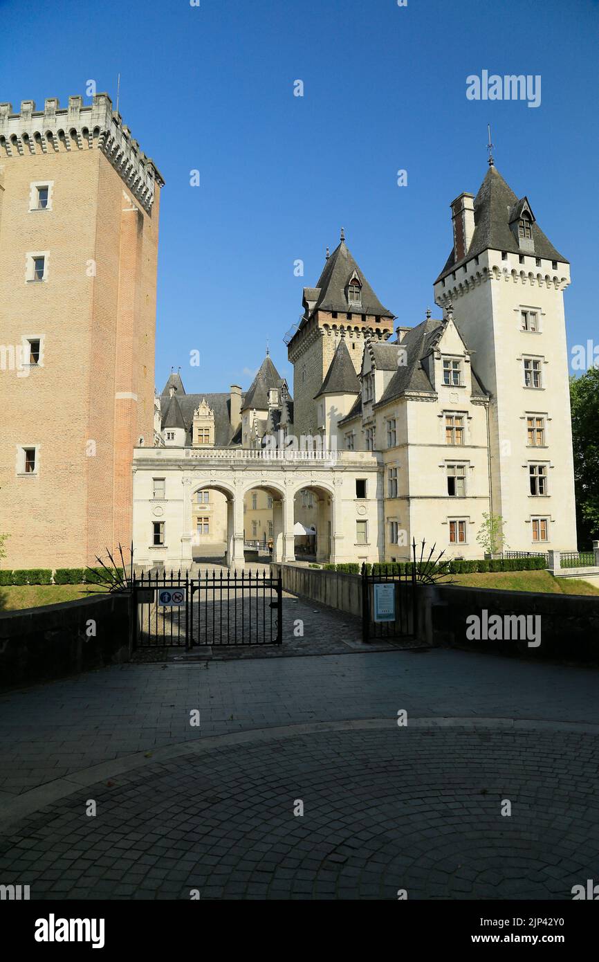 Pau, town in south western France Stock Photo - Alamy